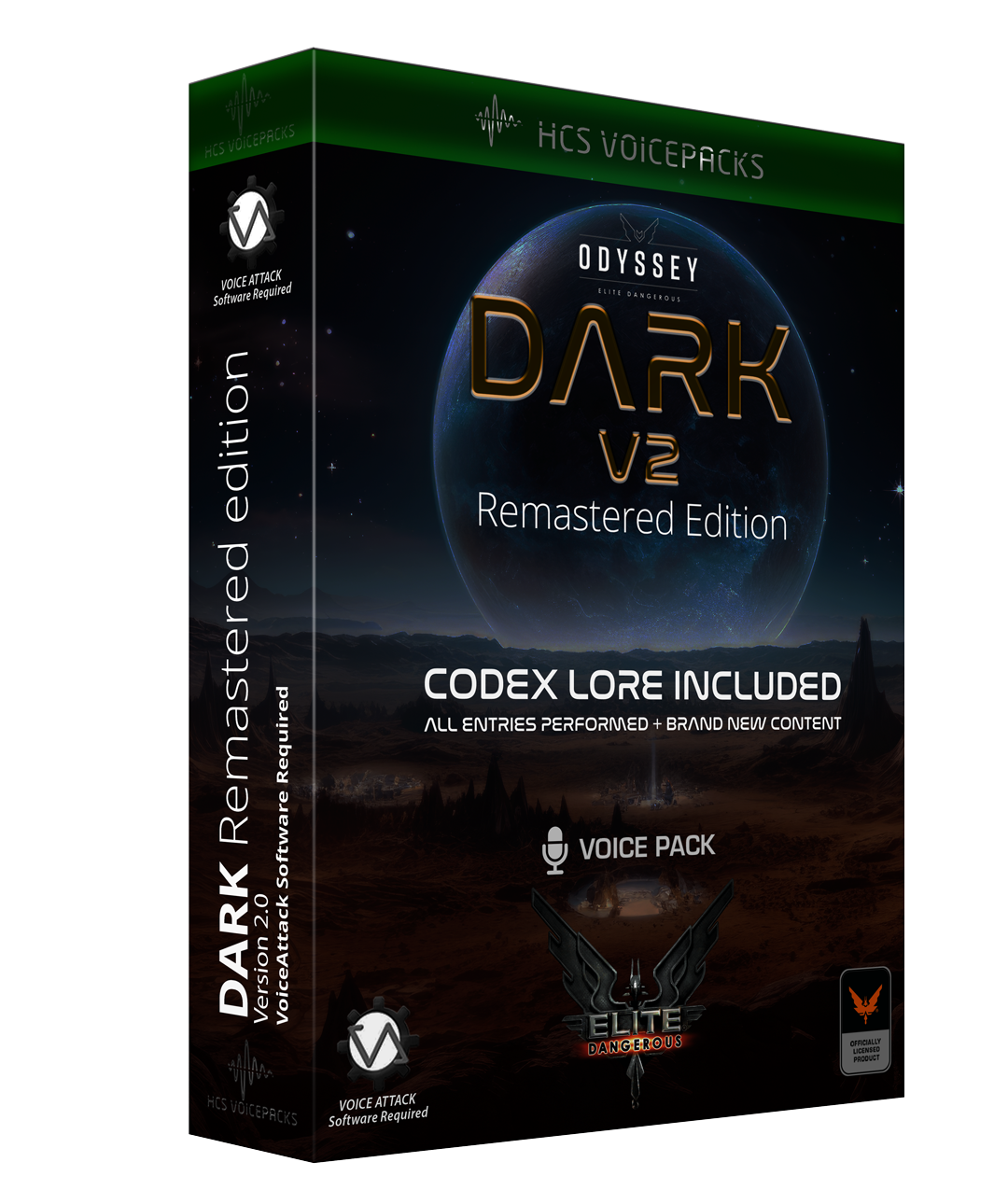 D.A.R.K v 2 Remastered - Performed by CLASSIFIED – HCS Voice Packs Ltd
