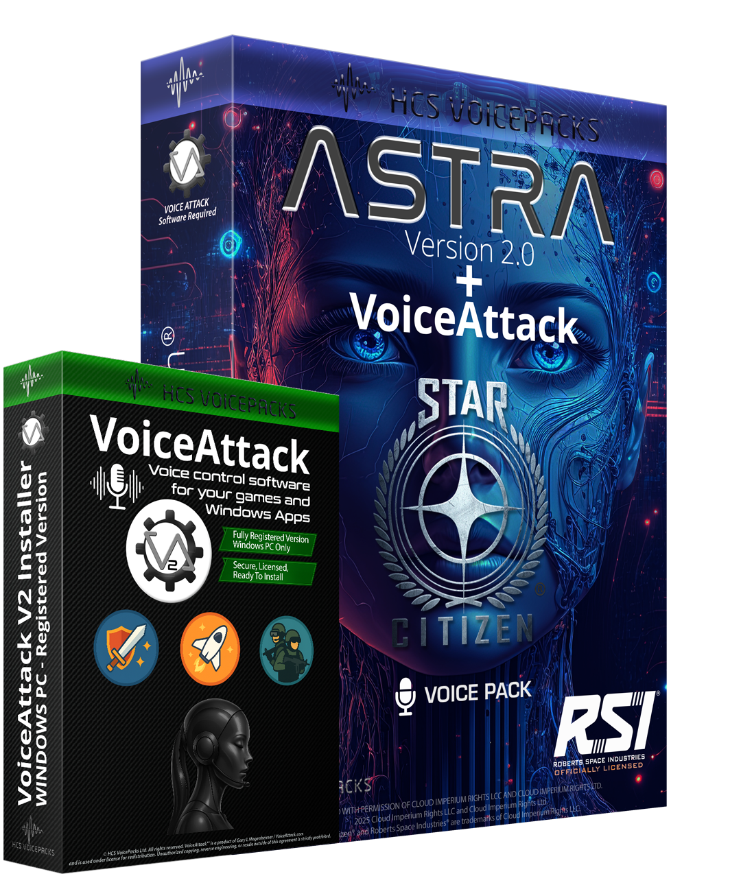 Star Citizen Astra 2 Starter Bundle – HCS Voice Packs Ltd