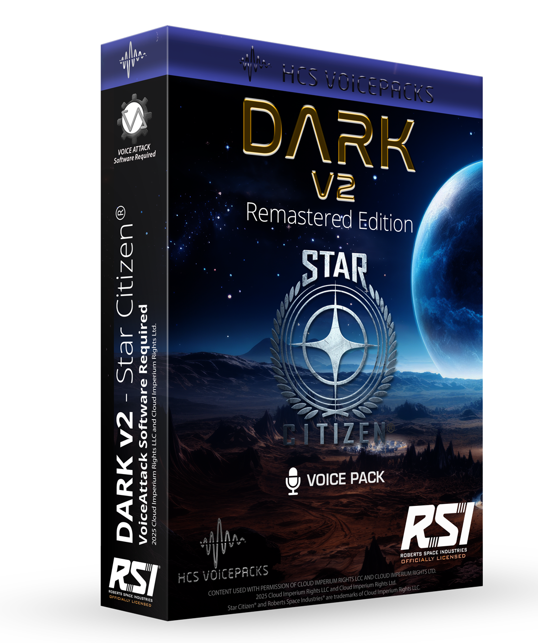 D.A.R.K v 2 Remastered - STAR CITIZEN – HCS Voice Packs Ltd