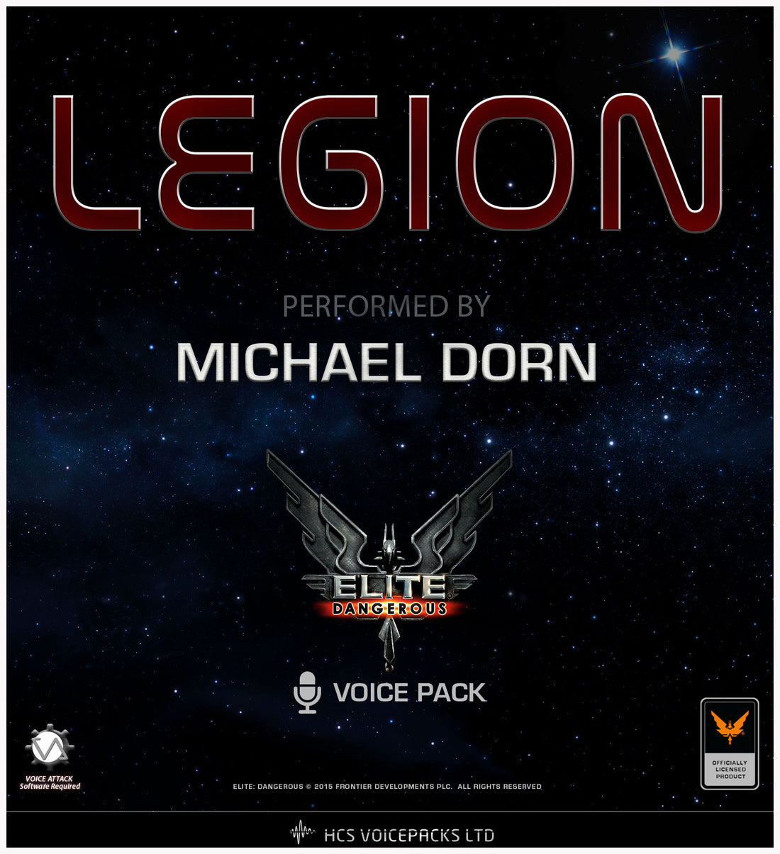 LEGION - Performed by Michael Dorn – HCS Voice Packs Ltd